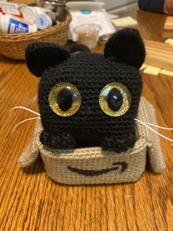 Crafty Box Cat Crochet Pattern Amigurumi Pussycat Project