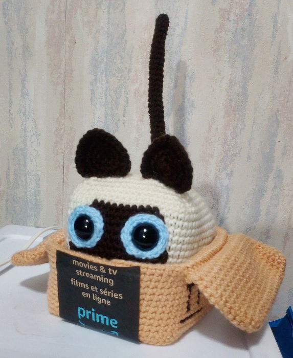 Crafty Box Cat Crochet Pattern Amigurumi Pussycat Project