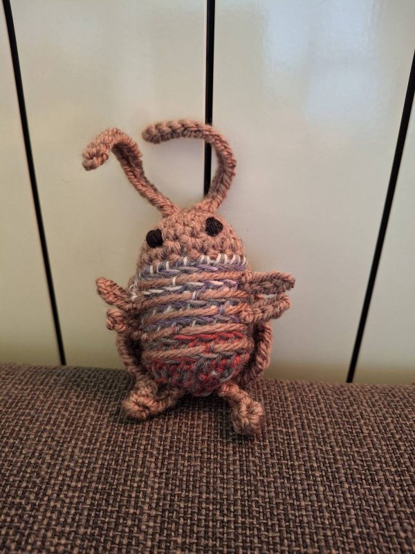 Sometimes Free Amigurumi Cockroach Crochet Pattern Splat