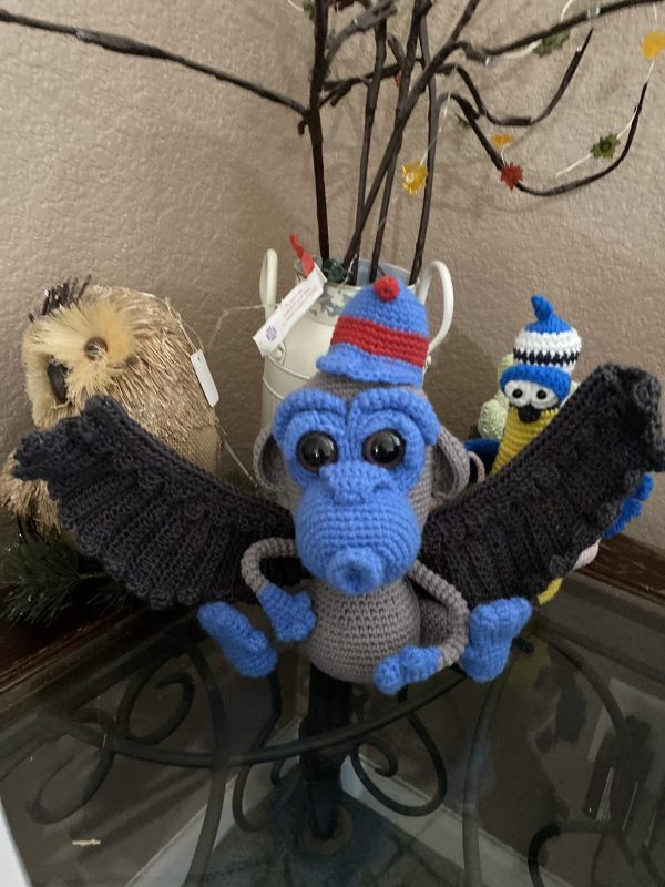 Evil Wizard Of Oz Flying Monkey Crochet Pattern Amigurumi