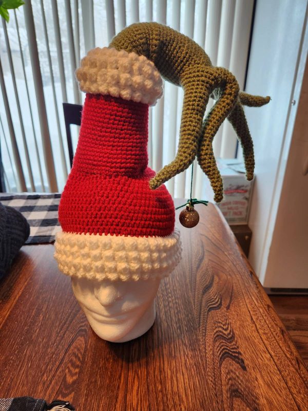 Stolen Christmas Grinch Hat Crochet Pattern Amigurumi