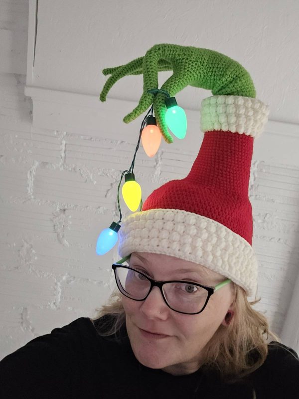 Stolen Christmas Grinch Hat Crochet Pattern Amigurumi