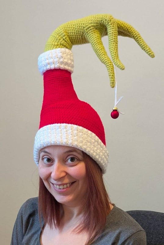 Stolen Christmas Grinch Hat Crochet Pattern Amigurumi