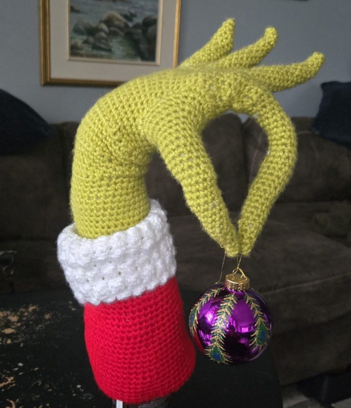 Steal Grinch Christmas Tree Topper Crochet Pattern Amigurumi