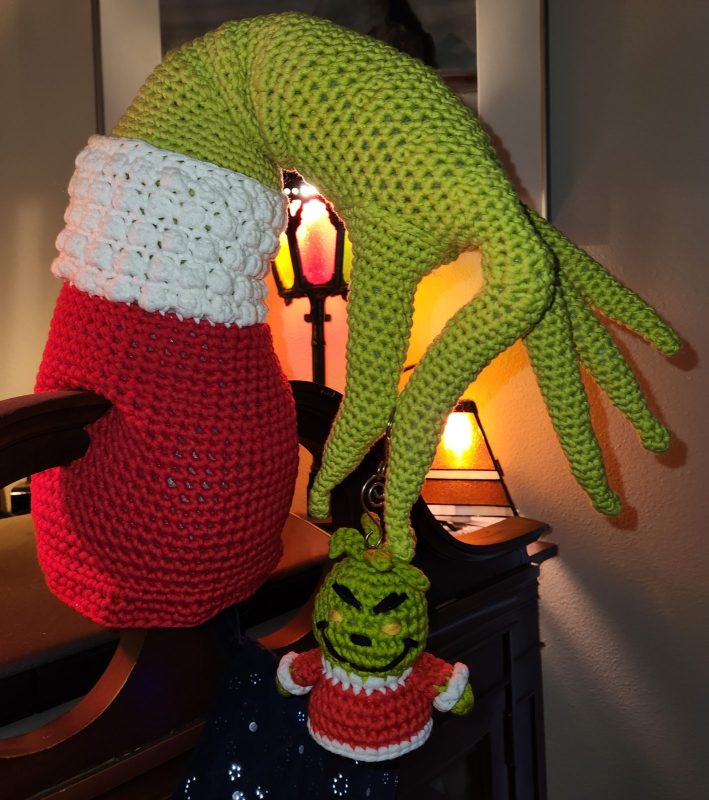Steal Grinch Christmas Tree Topper Crochet Pattern Amigurumi