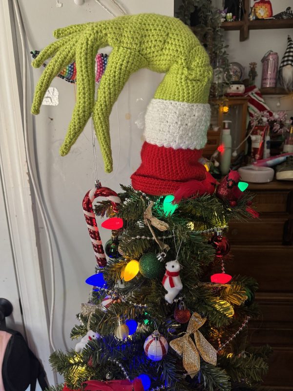 Steal Grinch Christmas Tree Topper Crochet Pattern Amigurumi