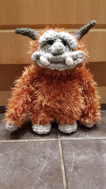 Cuddle Doll Amigurumi Fluffy Monster Ludo Crochet Pattern | Cottontail ...