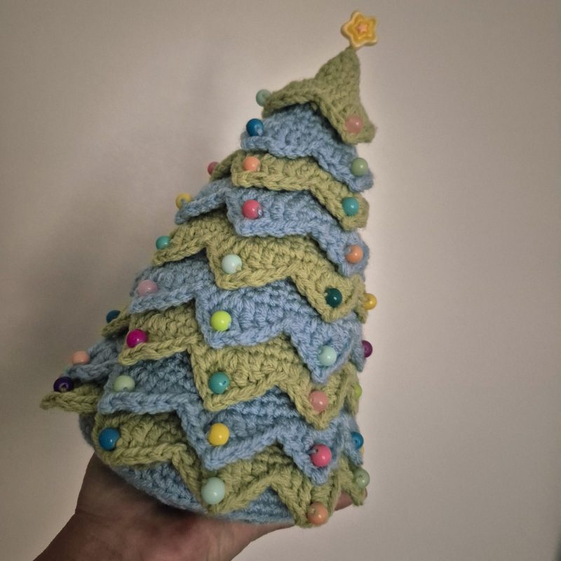 Multi Sized Mini Crochet Christmas Tree Patterns Amigurumi