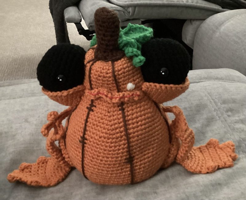 Horror Fun Toad Halloween Crochet Patterns Amigurumi Dolls
