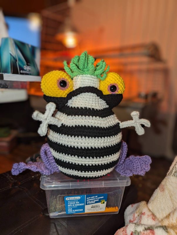 Horror Fun Toad Halloween Crochet Patterns Amigurumi Dolls