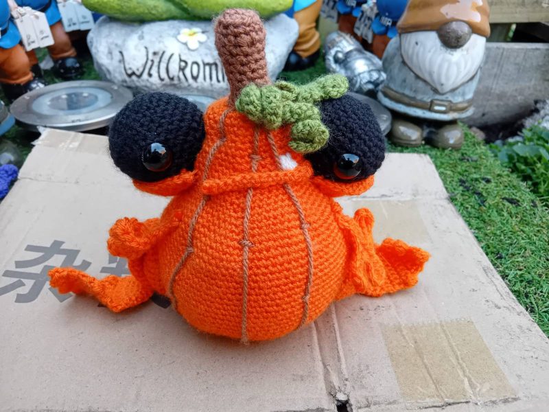 Horror Fun Toad Halloween Crochet Patterns Amigurumi Dolls
