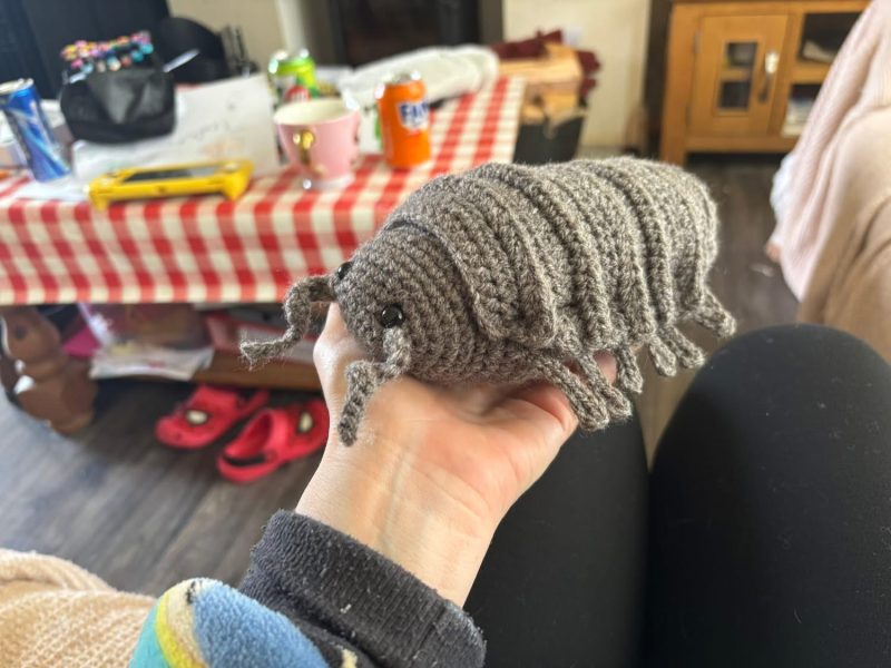 Bug Amigurumi Roly Poly Woodlouse Crochet Pattern Insect Toy