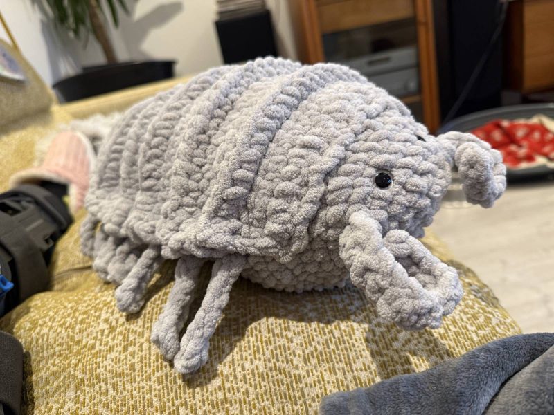 Bug Amigurumi Roly Poly Woodlouse Crochet Pattern Insect Toy