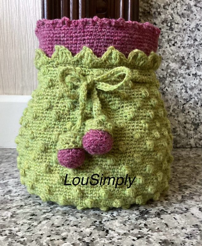 Fine Scottish Thistle Shoulder Bag Crochet Pattern