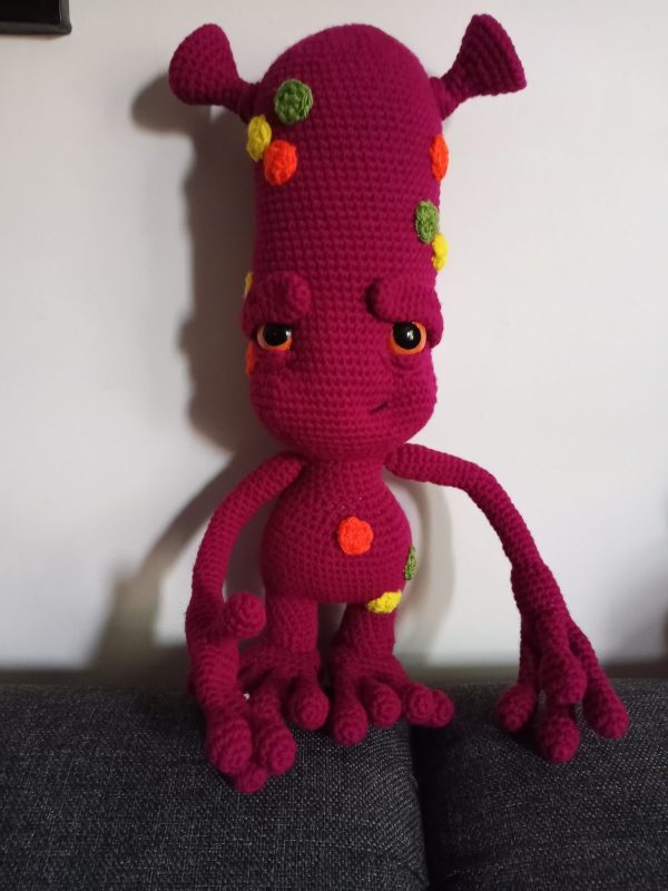 Desperate Amigurumi Space Alien Crochet Pattern Zapper