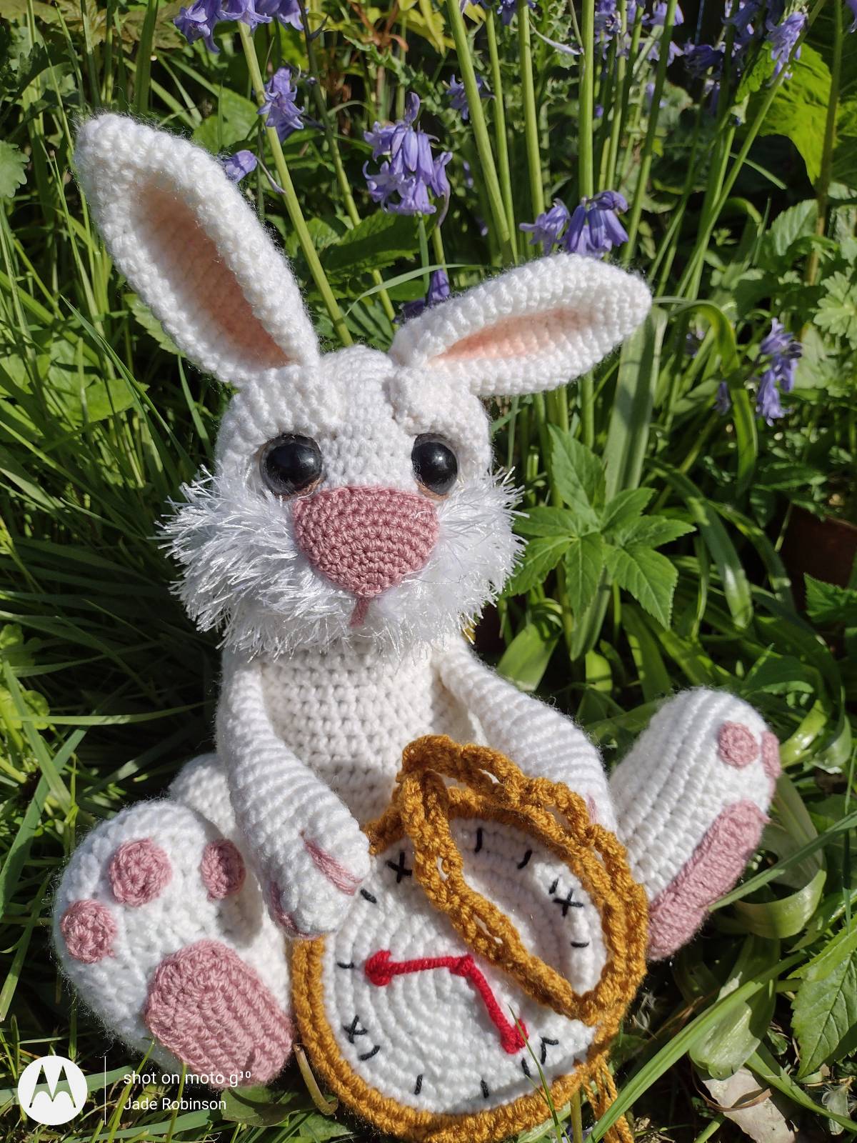 Awesome Alice In Wonderland White Rabbit Doll Crochet Pattern ...