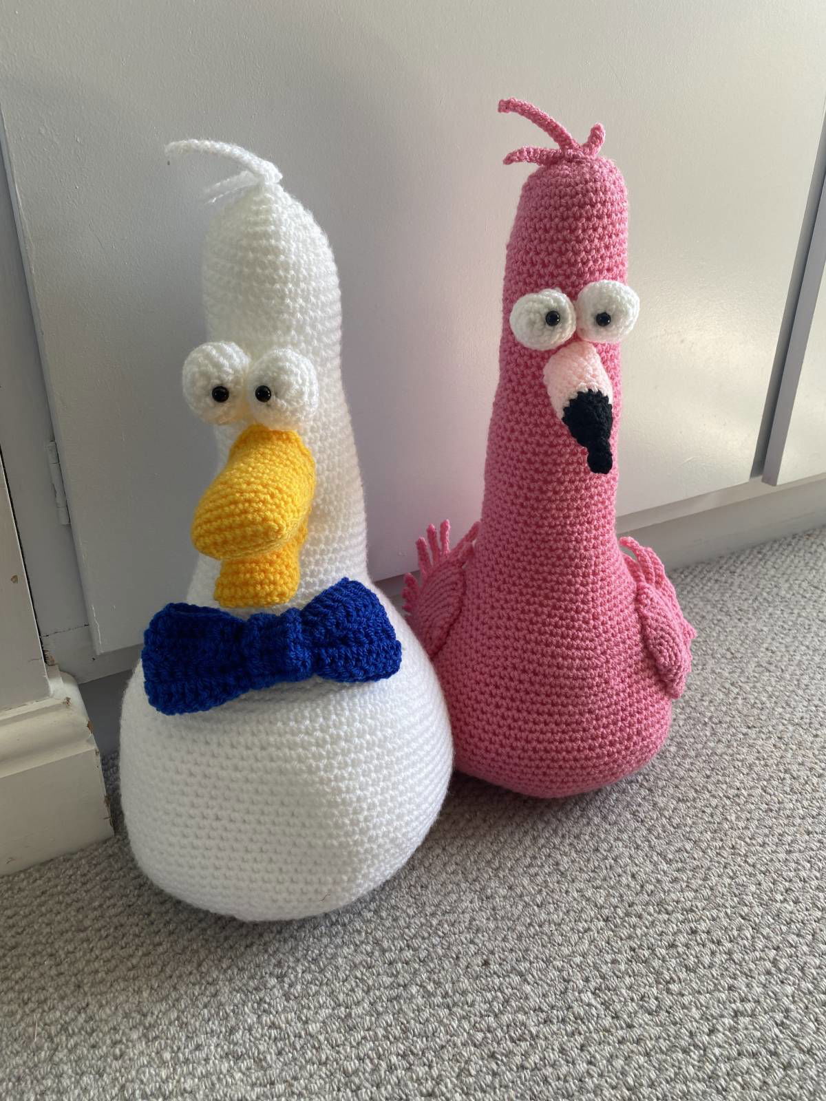 Charlie Door Stop Amigurumi Chicken Crochet Pattern | Cottontail & Whiskers