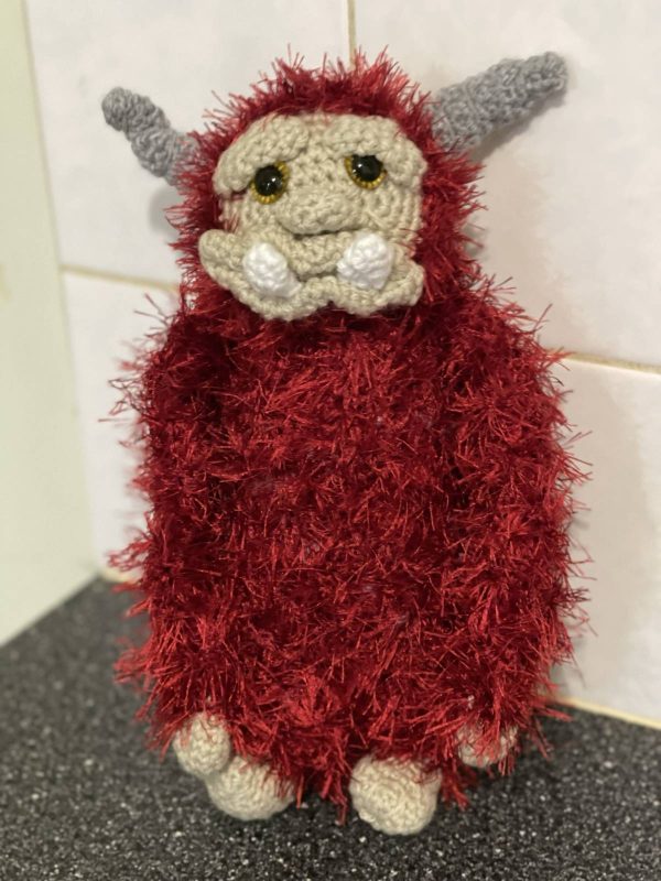 Cuddle Doll Amigurumi Fluffy Monster Ludo Crochet Pattern | Cottontail ...