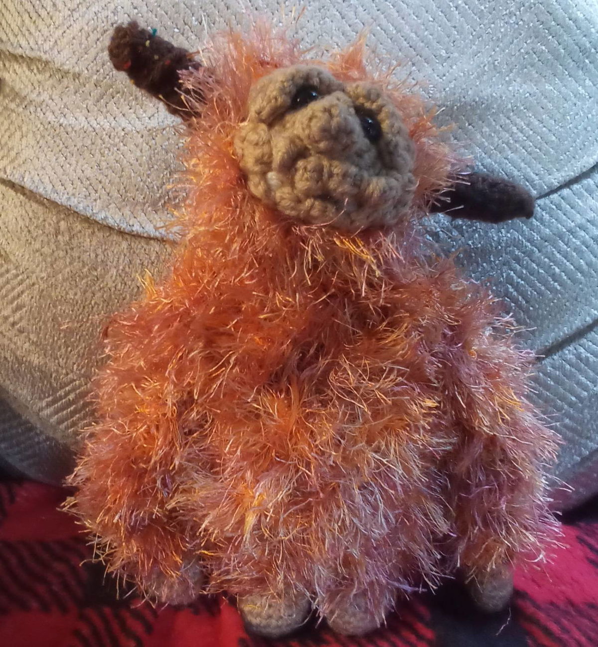 Cuddle Doll Amigurumi Fluffy Monster Ludo Crochet Pattern | Cottontail ...