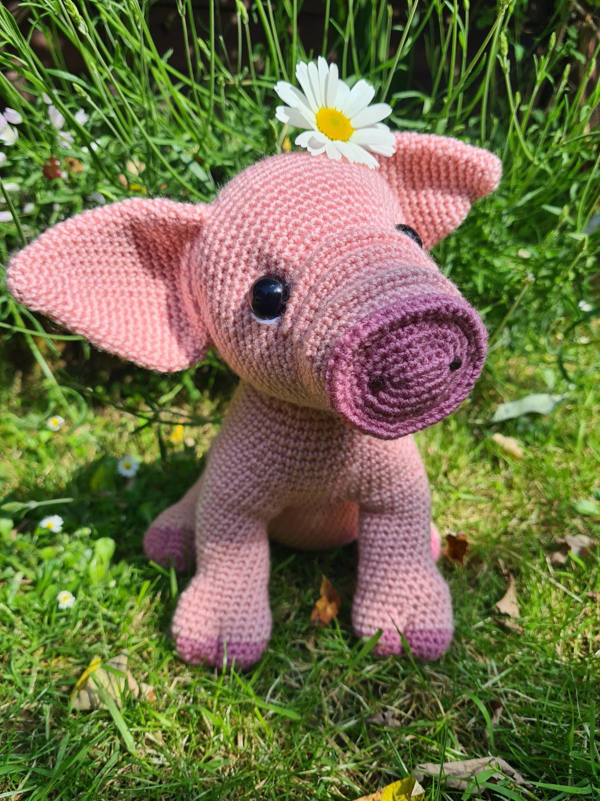 Adorable Amigurumi Pig Piggy Piglet Crochet Pattern - Cottontail & Whiskers