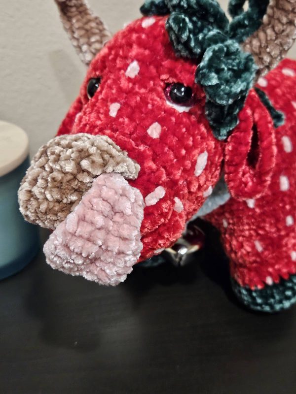 Tasty Amigurumi Strawberry Crochet Cow Pattern | Cottontail & Whiskers
