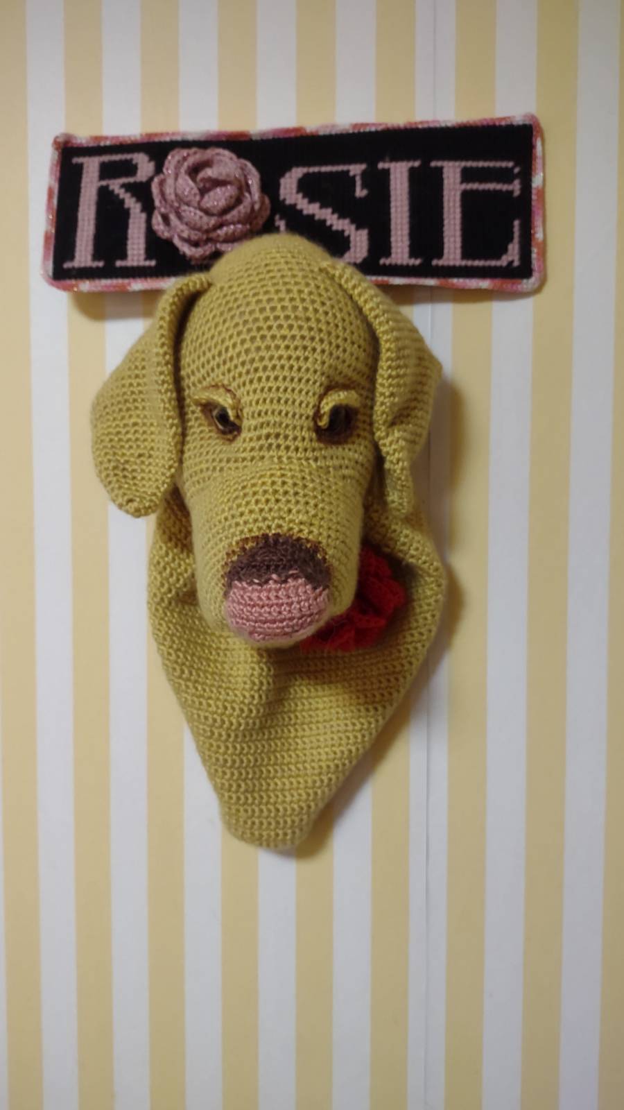 Faithful Step-by-Step Labrador Crochet Dog Head Pattern | Cottontail ...