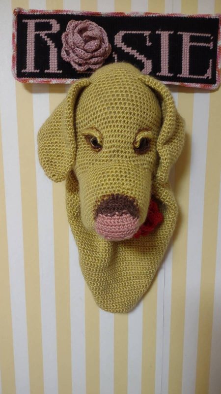 Faithful Step-by-Step Labrador Crochet Dog Head Pattern | Cottontail ...