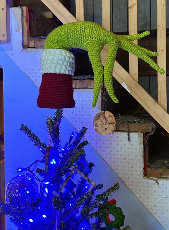 Steal Grinch Christmas Tree Topper Crochet Pattern Amigurumi