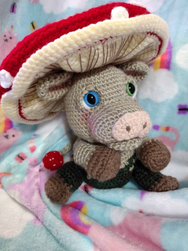 Magic Amigurumi Mooshroom Crochet Cow Pattern Craft Project