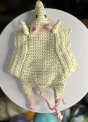 Cool Amigurumi Crochet Rat Dissection Pattern | Cottontail & Whiskers