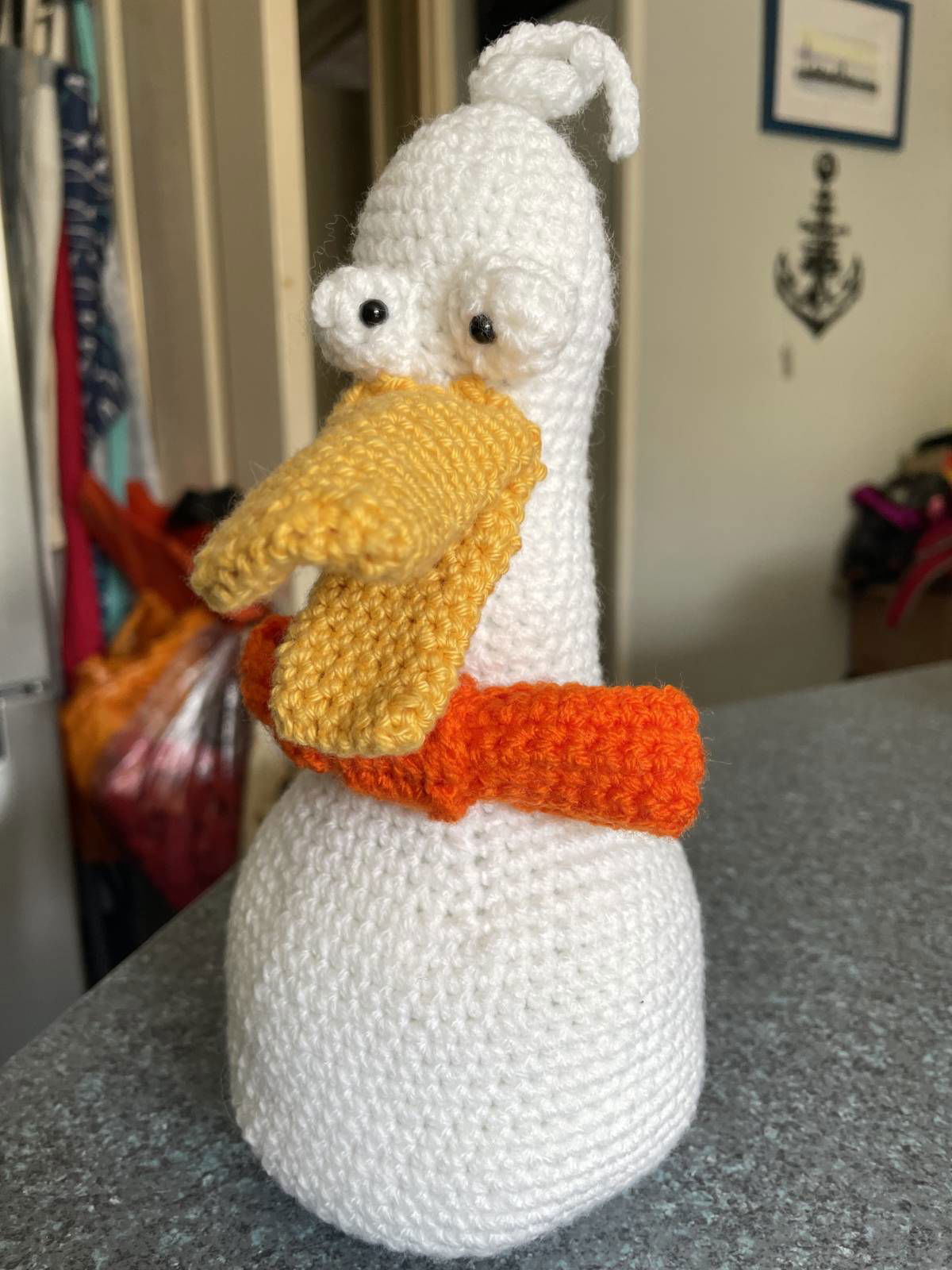 Charlie Door Stop Amigurumi Chicken Crochet Pattern | Cottontail & Whiskers