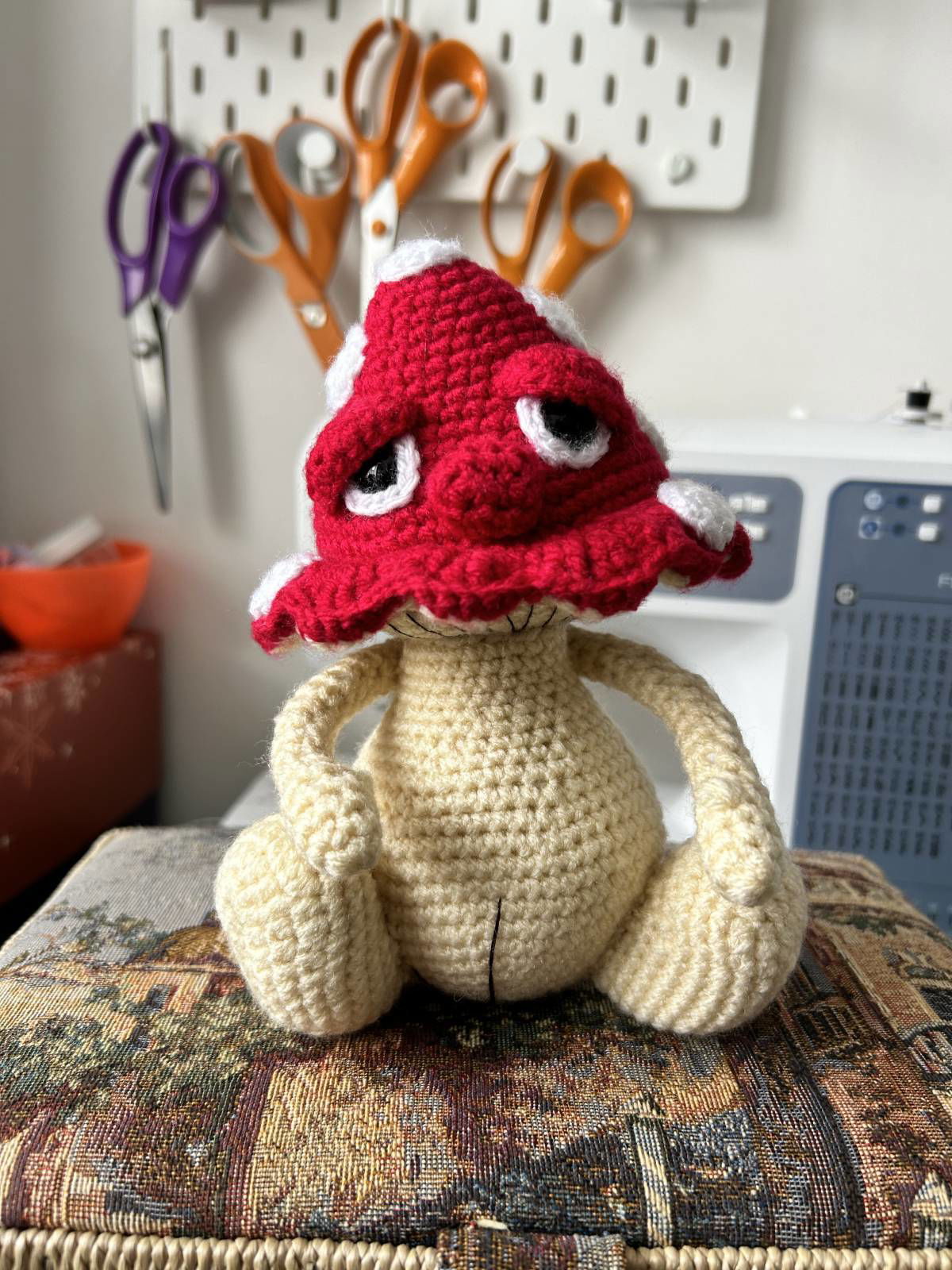 Toadstool Amigurumi Crochet Patterns | Cottontail & Whiskers
