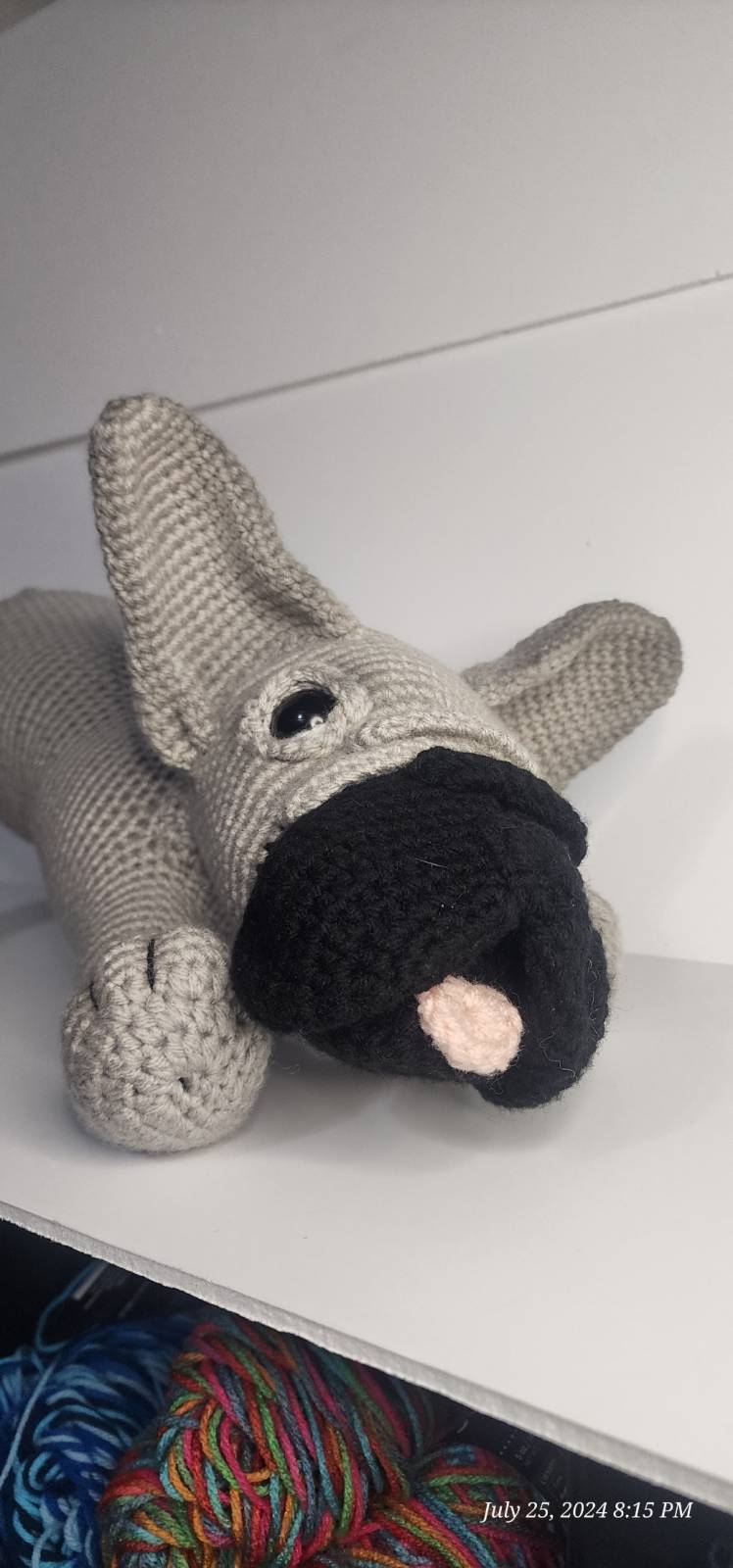 Amigurumi Playful French Bulldog Crochet Pattern - Cottontail & Whiskers