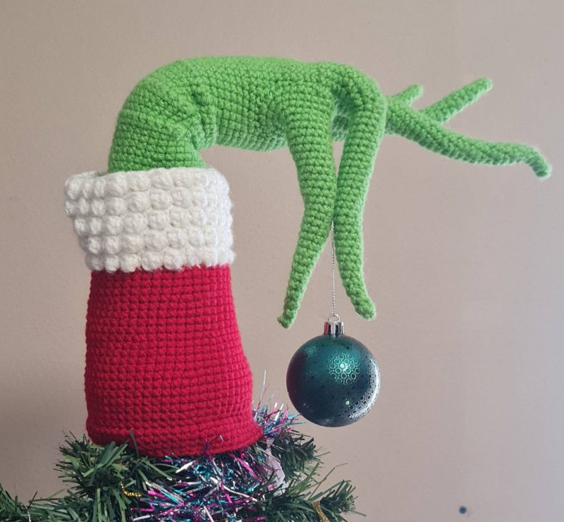 Steal Grinch Christmas Tree Topper Crochet Pattern Amigurumi