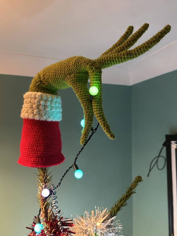 Steal Grinch Christmas Tree Topper Crochet Pattern Amigurumi
