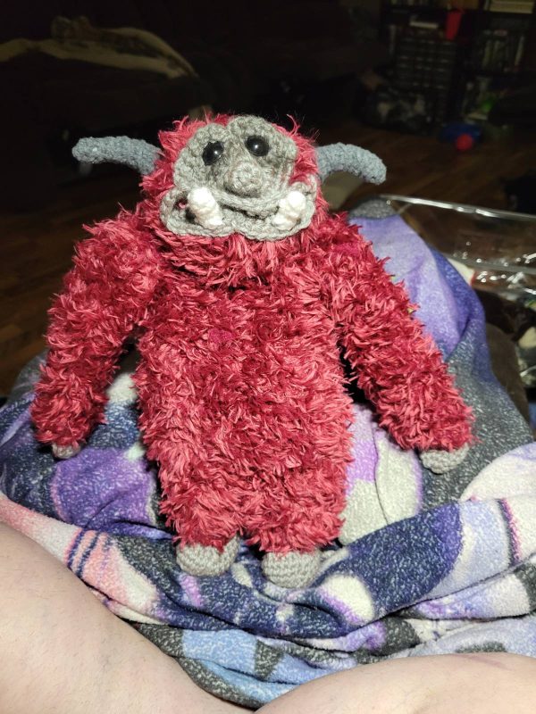 Cuddle Doll Amigurumi Fluffy Monster Ludo Crochet Pattern