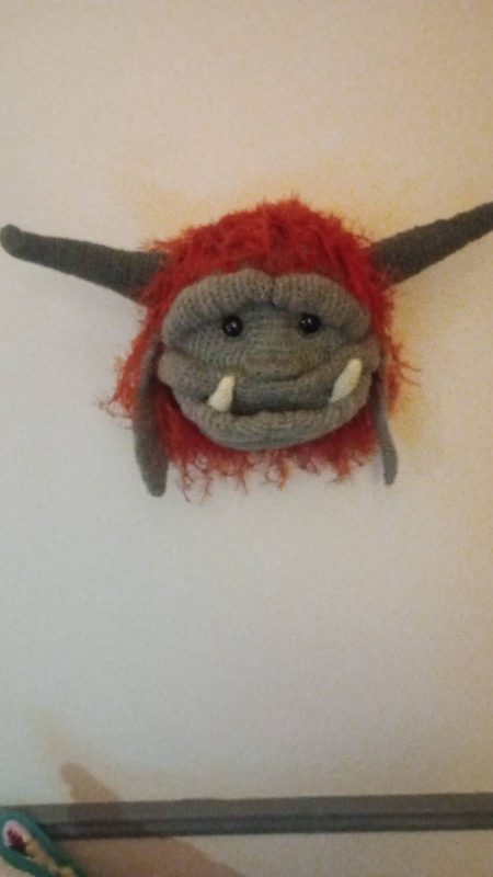 BIG Amigurumi Monster Head Ludo Crochet Pattern