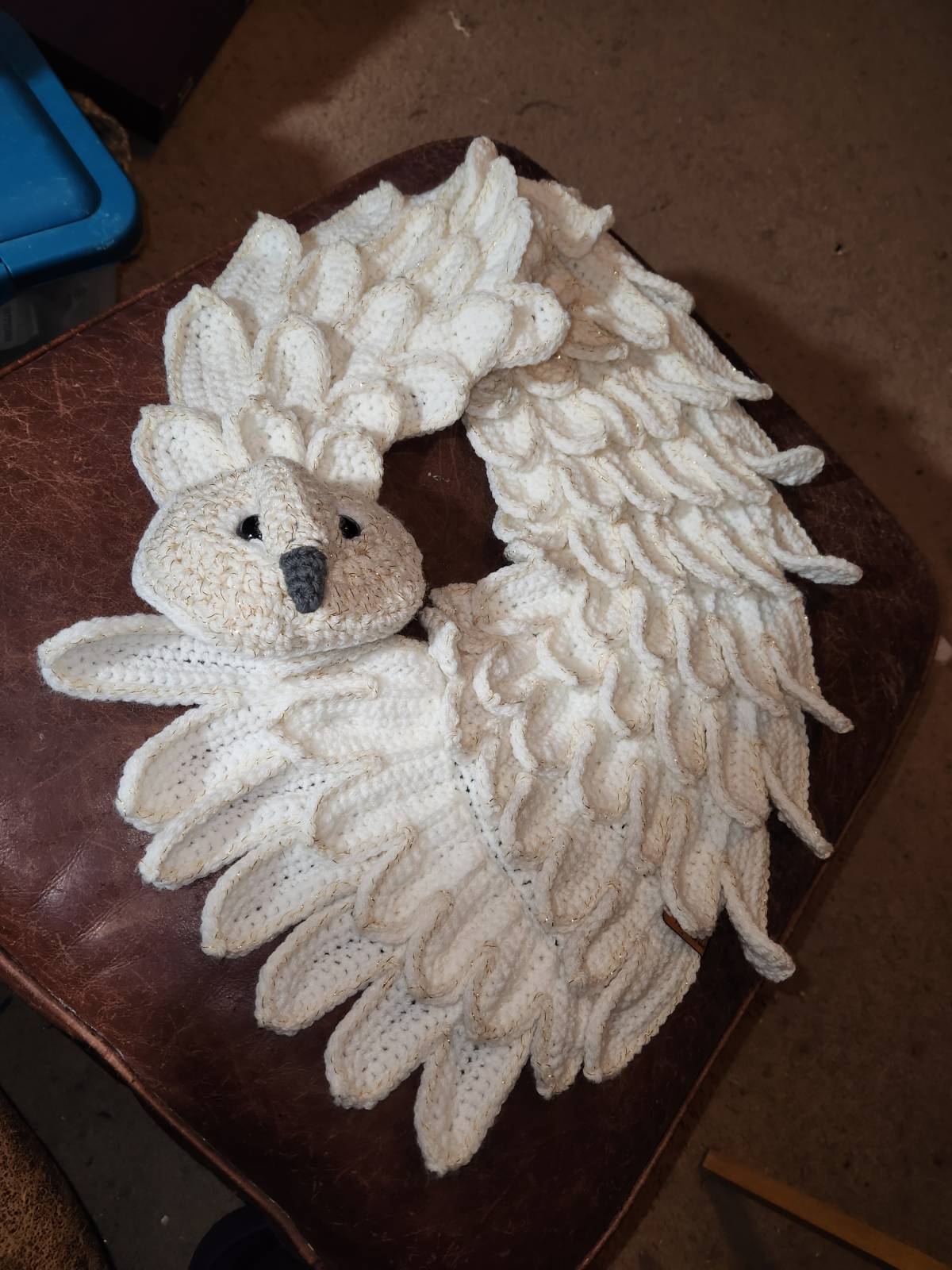 Stunning Amigurumi Winged Raven Shawl Crochet Pattern | Cottontail ...