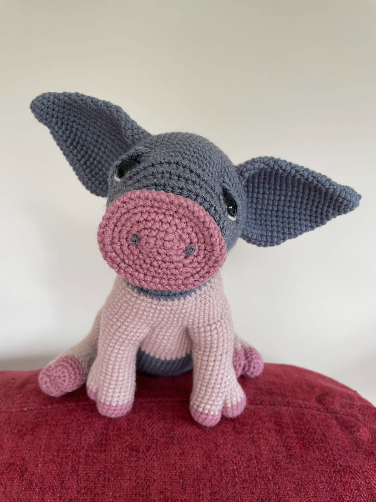 Adorable Amigurumi Pig Piggy Piglet Crochet Pattern - Cottontail & Whiskers