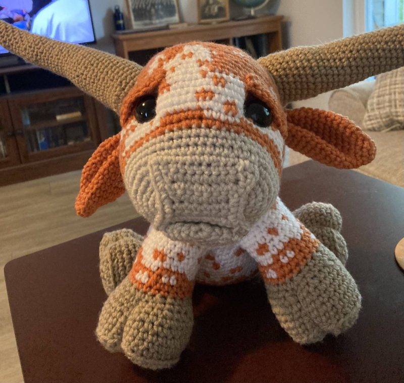 Fine Texas Longhorn Crochet Pattern Amigurumi Cattle | Cottontail ...