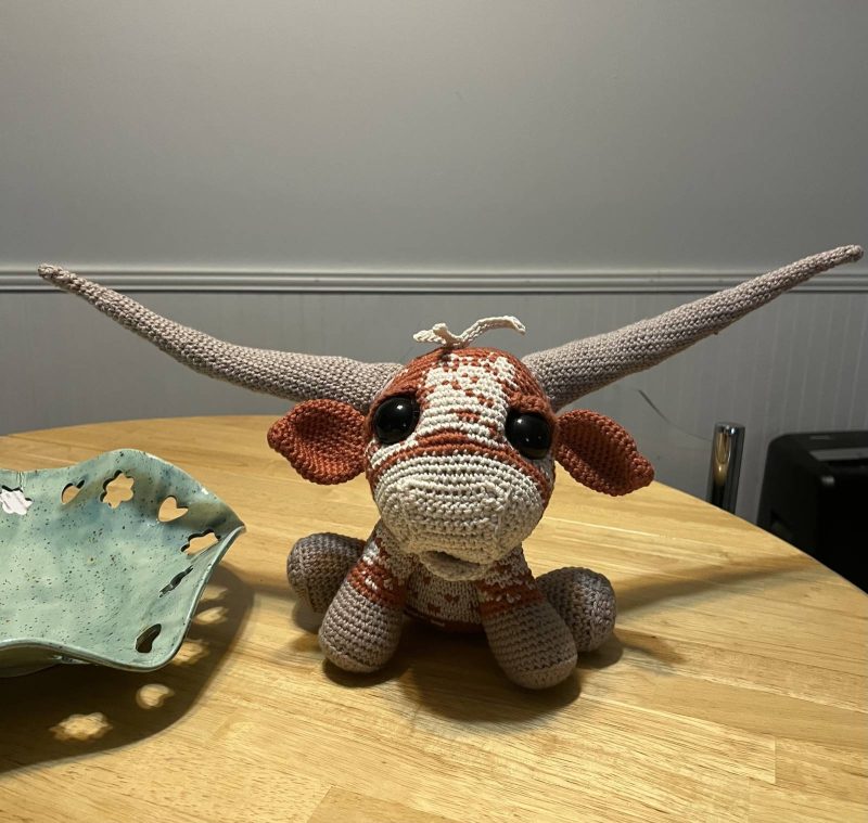 Fine Texas Longhorn Crochet Pattern Amigurumi Cattle | Cottontail ...