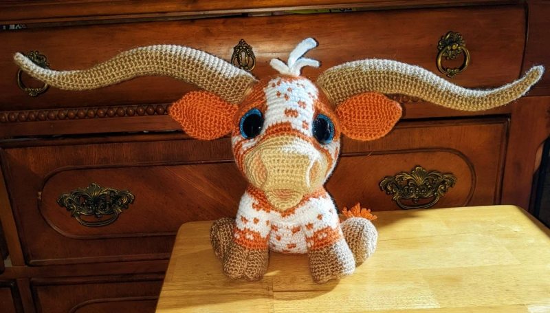 Fine Texas Longhorn Crochet Pattern Amigurumi Cattle | Cottontail ...