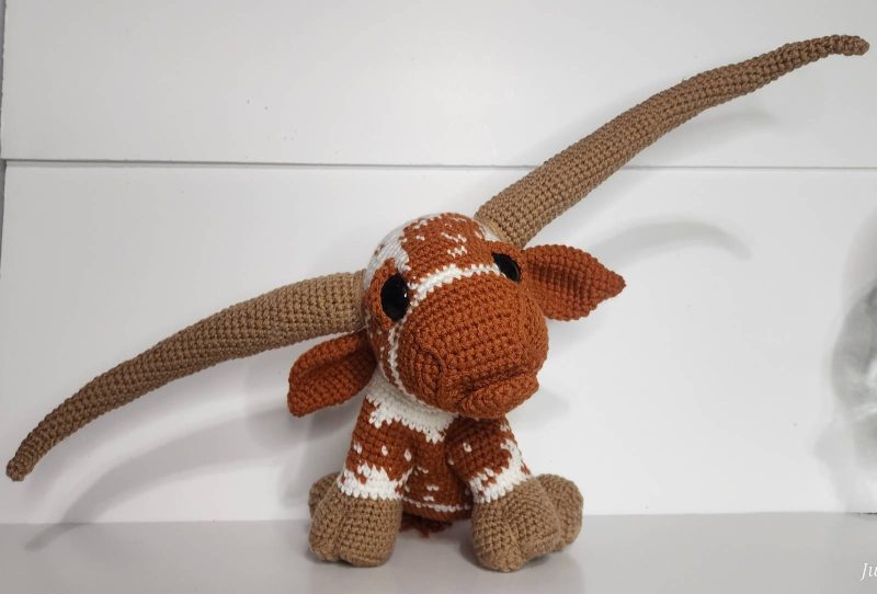 Fine Texas Longhorn Crochet Pattern Amigurumi Cattle | Cottontail ...