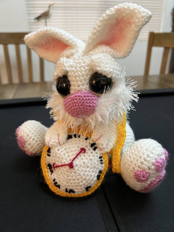 Awesome Alice In Wonderland White Rabbit Doll Crochet Pattern ...