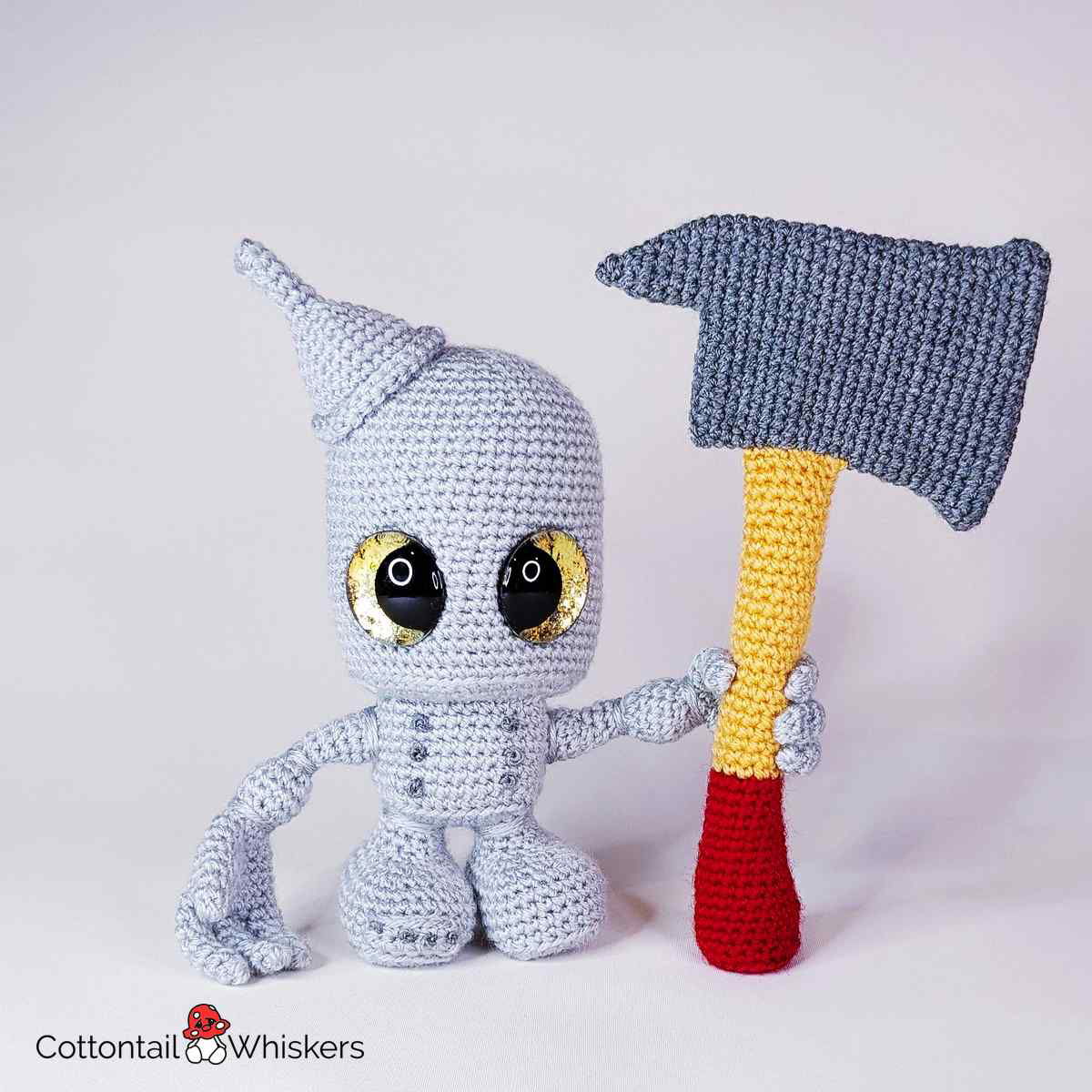 Heart Felt Wizard Of Oz Tin Man Crochet Pattern Amigurumi