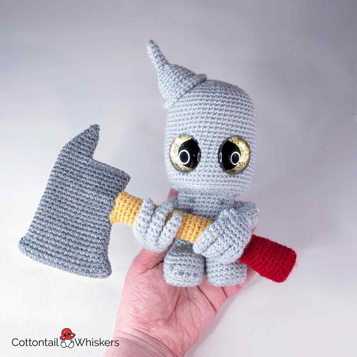 Heart Felt Wizard Of Oz Tin Man Crochet Pattern Amigurumi